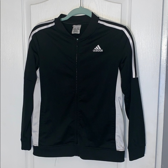 adidas | Jackets & Coats | Blackwhite Adidas Jacket | Poshmark